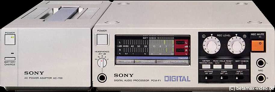 PCM-F1 Digital Audio Processor